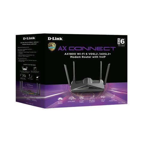D Link Dsl X1852e Ax1800 Modem Router Elive Nz
