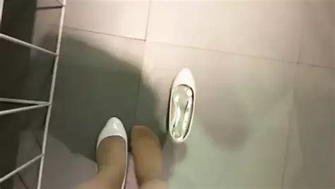 Black Patent Pumps With Black Stirrup Tights Teaser Xhamster