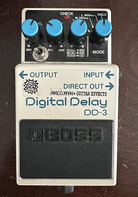 Boss Analogman Modded DD 3 Reverb