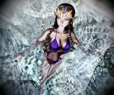 Zeldas Zora Swim By Virtuablueam2 On Deviantart