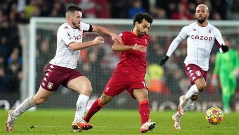 موعد مباراة ليفربول وأستون فيلا في الدوري الإنجليزي الممتاز والتشكيل
