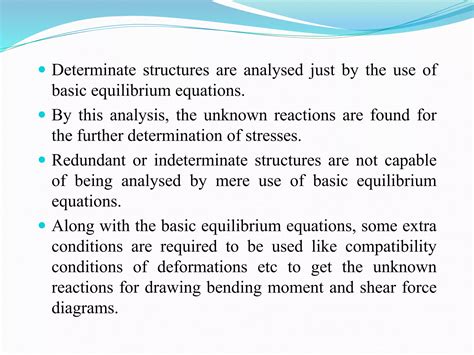 Static Indeterminacy And Kinematic Indeterminacy Pptx
