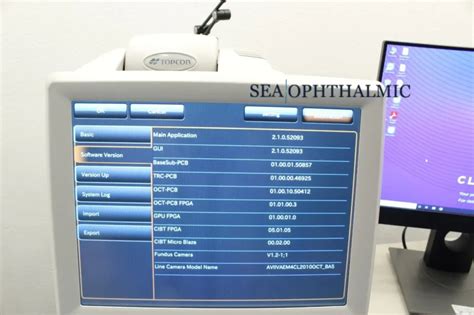 Topcon Maestro 2 Oct Fundus Camera Octa Seaophthalmic