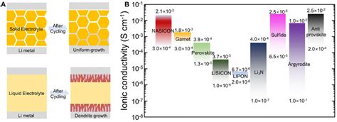 A Schematic Illustration Of Dendritic Li Growth In Solid And Liquid Download Scientific