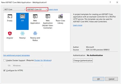 Visual Studio And NET Core