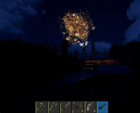 Nighttime Fireworks In Rust Album On Imgur