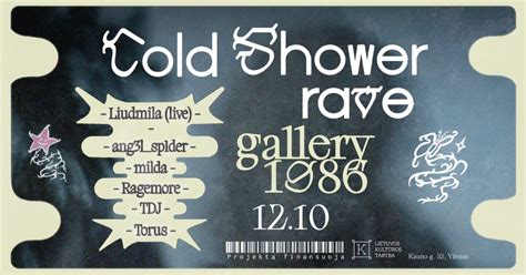 Cold Shower Rave Sentimentalių Elektroninių Ritmų Skambesys Buvusioje
