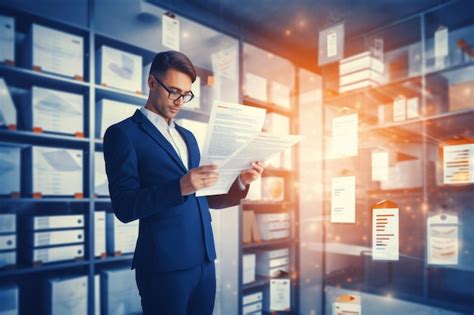 Premium Photo Streamlining Business Operations Harnessing Smart Checklists And Edocument