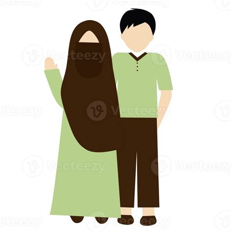 Faceless Muslim Couple 23330085 Png
