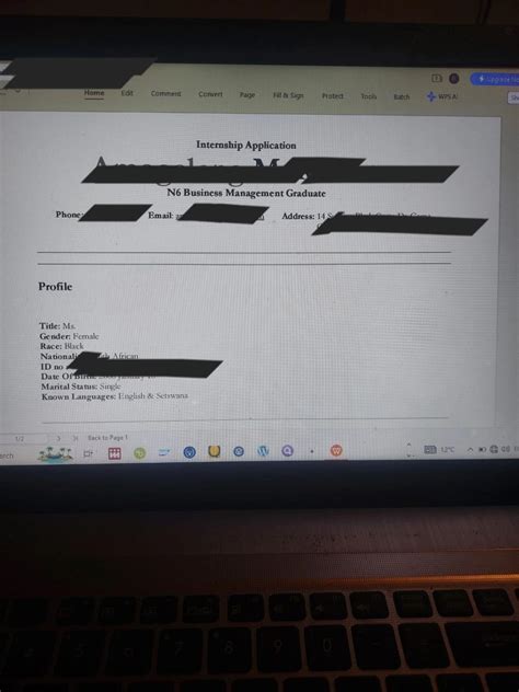 jobs at hand on linkedin business management internship cv revamp