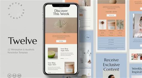 Design Editable Klaviyo Mailchimp Beehiv Brevo Email Newsletter