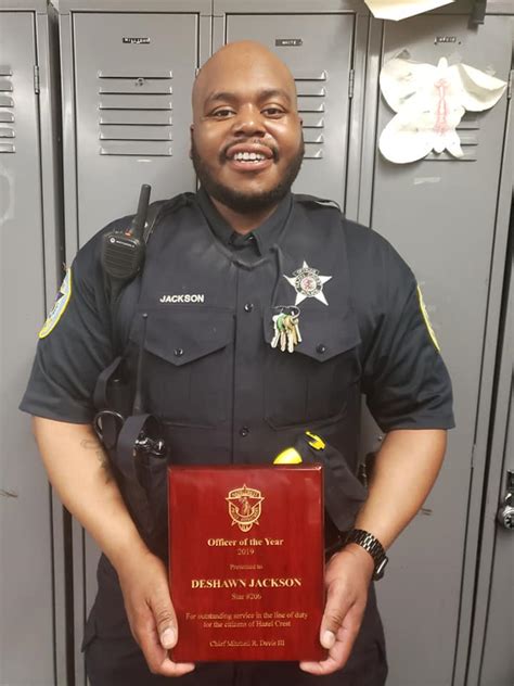 Congratulations To Officer Hazel Crest Police Department
