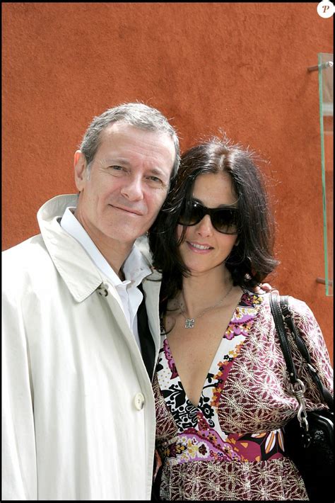 Francis Huster et Cristiana Reali 7ème jour des Internationaux de
