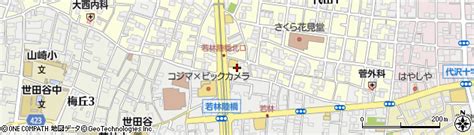 東京都世田谷区代田1丁目8の地図 住所一覧検索｜地図マピオン