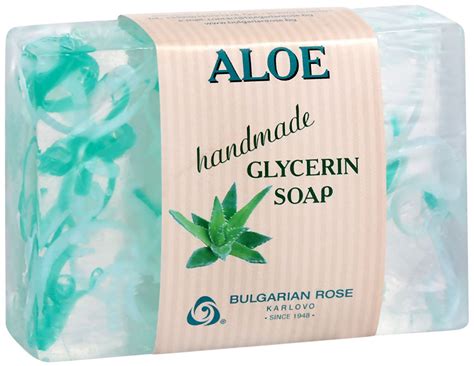 Глицеринов сапун с алое - Българска роза - store.bg