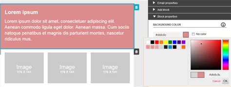 Customize A Template Editing Blocks Cyberimpact