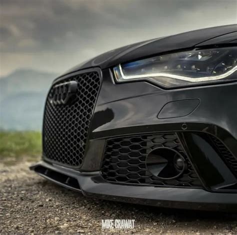 Bkm Rs6 Style Aftermarket Body Kit Front Bumper Rear Diffuser Fits