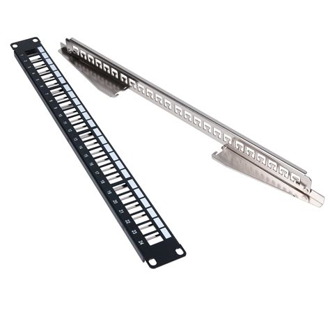 Port Patch Panel With Degree Angled Ports For Cat A China Origin Patch Panel And