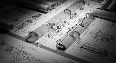 Sewer System Project Drawings Siphon Design Blueprint Detailed