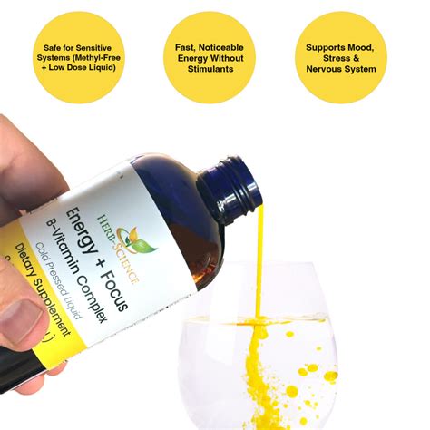 Vitamin B Complex All Eight B Vitamin Plus Vitamin C Herb Science