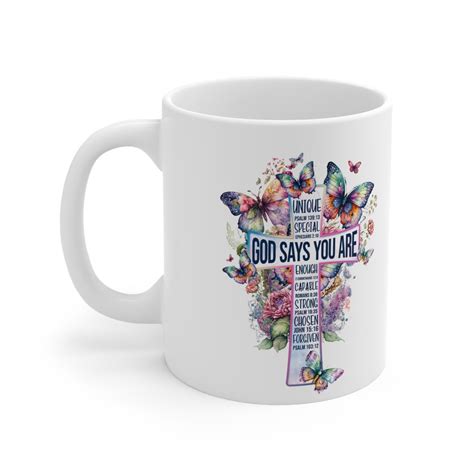 Bible Verse Mug God Says You Arememory Verse Scriptures