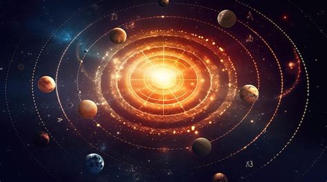 Premium Ai Image Behold A Celestial Alignment Of Cosmic Proportions