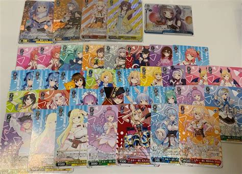 Jp ヴァイスシュヴァルツ ホロライブ Sr Rrr Rr R 売り 37枚 ち おもちゃ