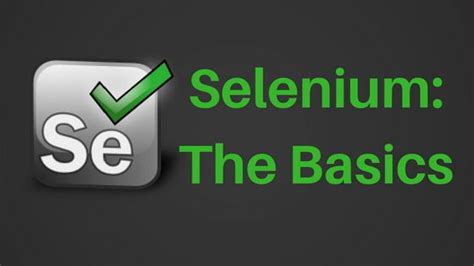 Selenium Tutorial For Beginners An Introduction To Selenium
