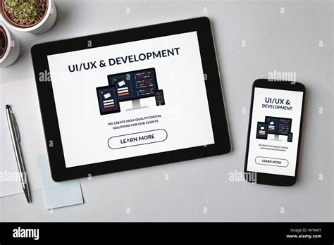 Ux Design Hi Res Stock Photography And Images Alamy