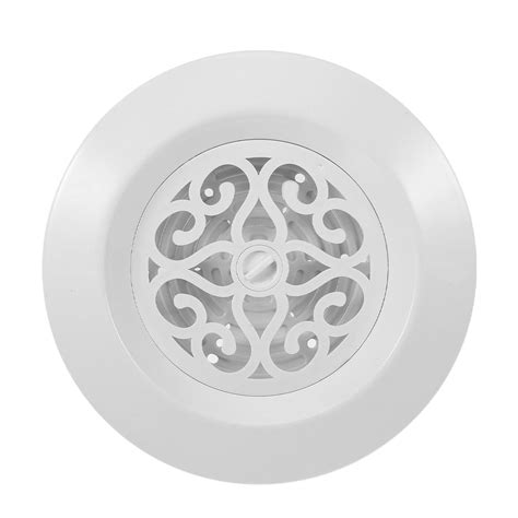 Worgeous Air Vent Cover Round Soffit Vent Household Air Conditioner Ventilation Diffuser For