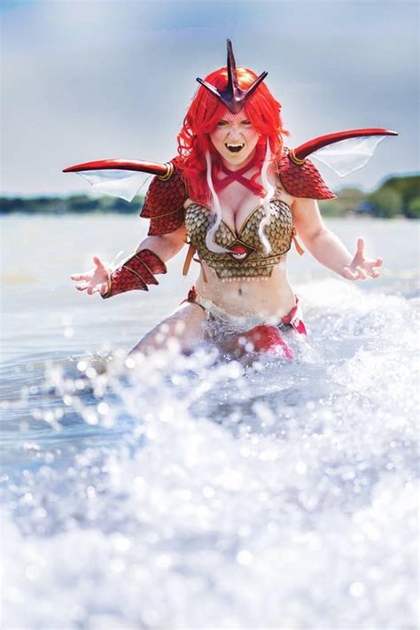 Red Gyarados Gijinka By Terminacosplay On Deviantart