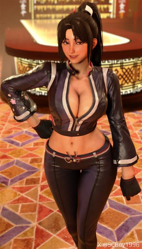 Rule 34 1girls 916 Asian Female Belly Button Big Breasts Breasts Brown Hair Cleavage Fatal