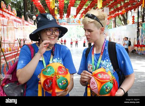 Chinese Mainland Hong Kong Macau And Taiwan Out The 22nd Chinese Bridge Chinese