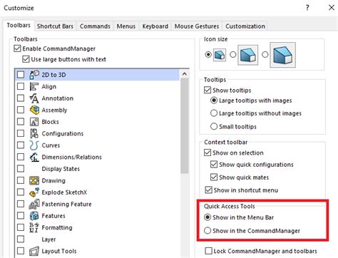 SOLIDWORKS 2020 SP3 0 User Interface Changes TriMech Store