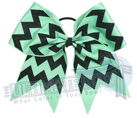 Superior Glitter Chevron Glitter Cheer Bow