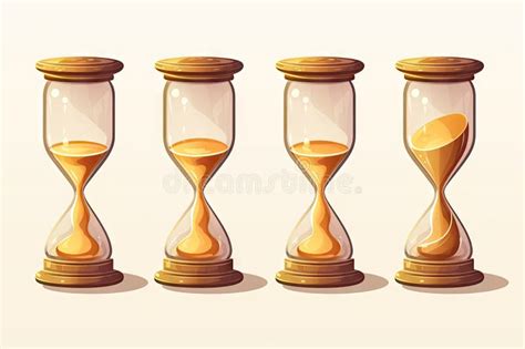 simple hourglass collection sand clocks for sprite sheet animation