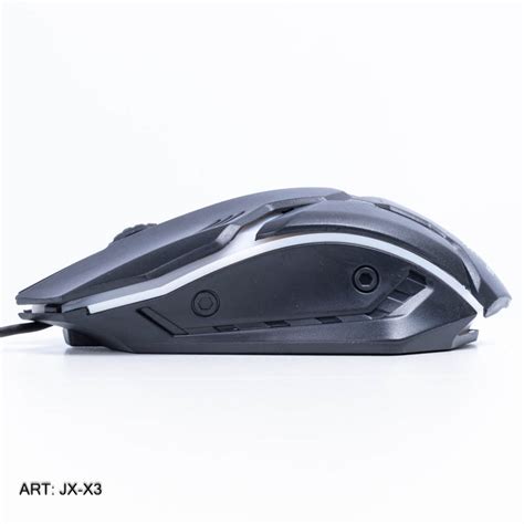 Electrónica Computación Teclado Y Mouse Mouse Jx X3 200