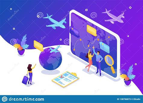Isometric Bright Concept Of A Modern Program For Creating 3d Illustrations Website Template