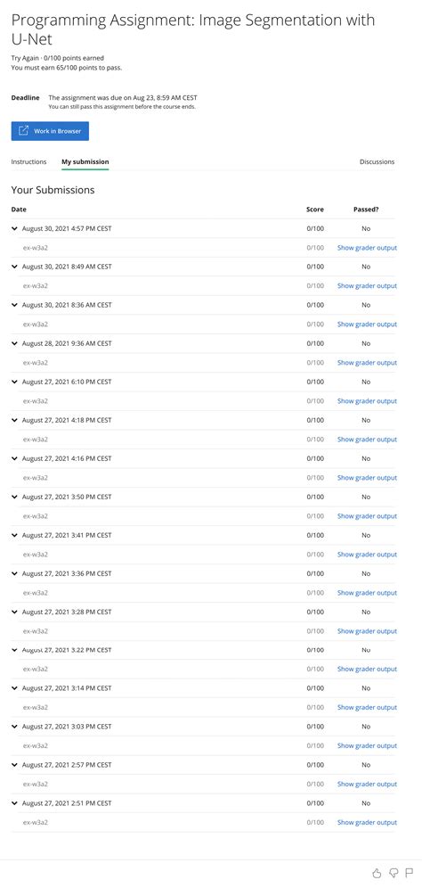 C4 Graders For Weeks 3 And 4 Failing After Restarting Kernel Convolutional Neural Networks