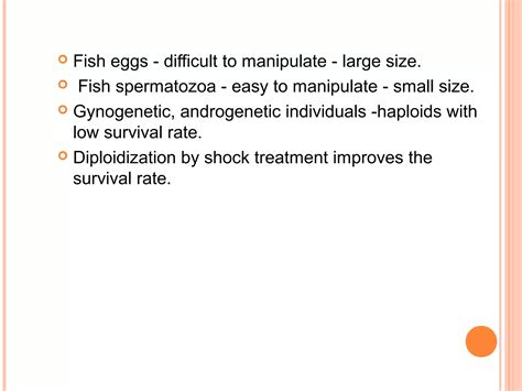 Chromosome Manipulation Ppt