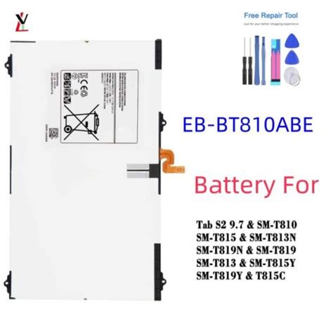 Eb Bt810abe Battery For Samsung Galaxy Tab S2 97 Sm T810 T815c Sm T815