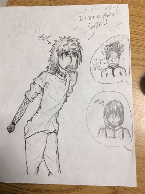 Art Emo Killua Wattpad