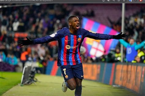 Antar Barcelona Hajar Real Sociedad Ousmane Dembele Bikin Fullback Lawan Menderita