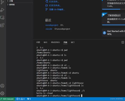 Vscode 通过 Remote Ssh 远程连接腾讯云服务器 Day 58vscode连接腾讯云 Csdn博客