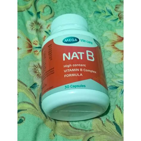 Jual Nat B Mega Care Isi 30 Capsules Shopee Indonesia