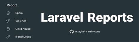 پکیج laravel reports غاز در پیاده رو