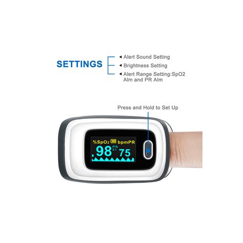 Finger Pulse Oximeter With Bluetooth