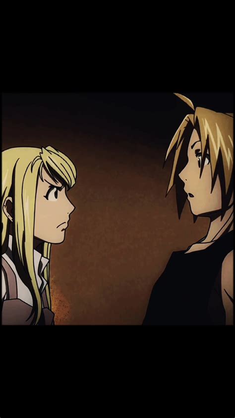 Edward And Winry Fma Brotherhood ~ Ed Winry And Al Anime