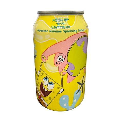 Spongebob Ramune Sparkling Taiwan Lmt Ed Willy Wacky Snacks