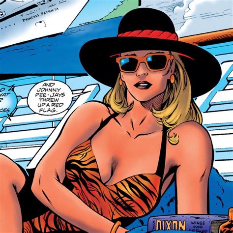 Dinah Lance Aka Black Canary Icon Arte